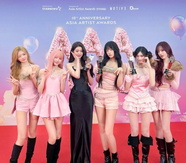 IVE、‘10周年AAA 2025’で3冠…今年の歌・ベストK-POPレコードを制覇